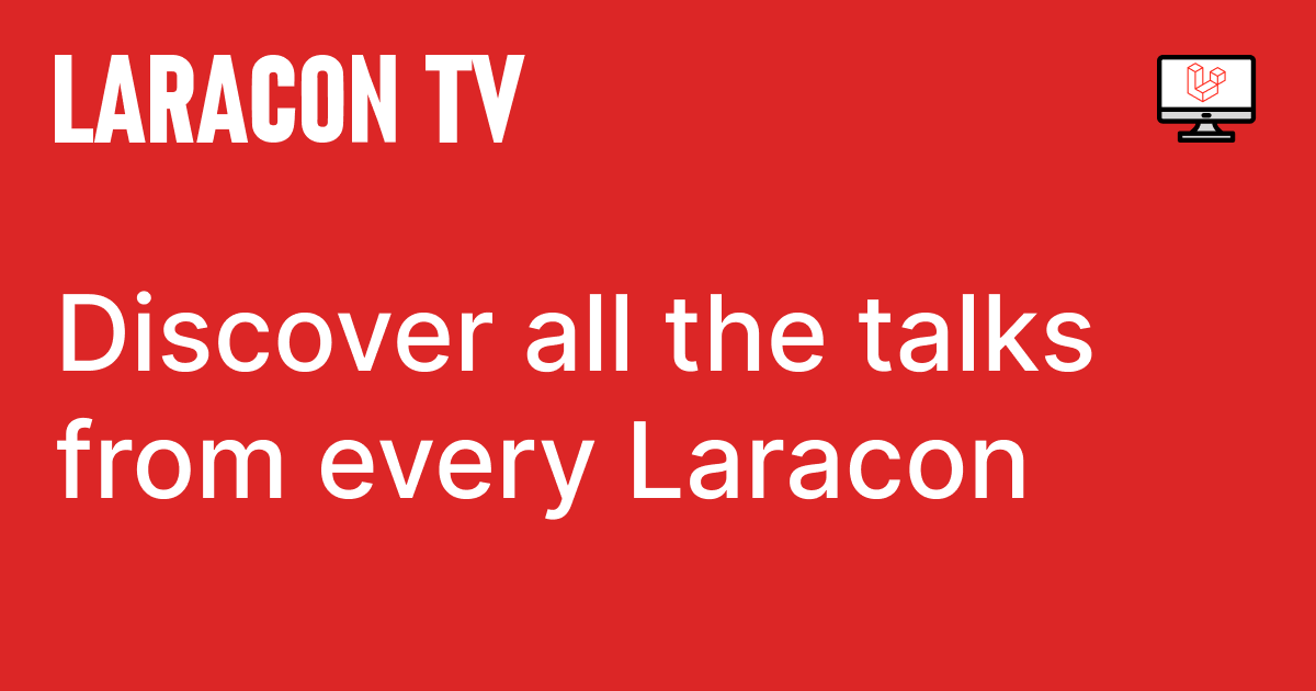 Laracon Us Laracon Tv